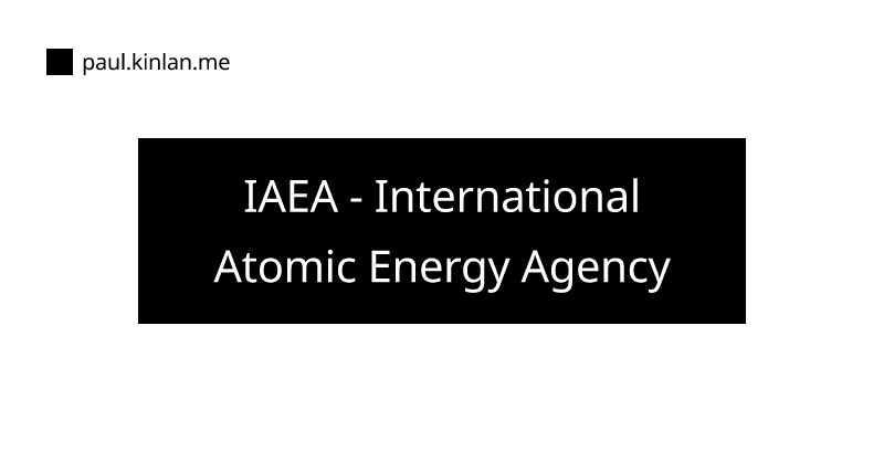 IAEA - International Atomic Energy Agency | Modern Web Development with ...